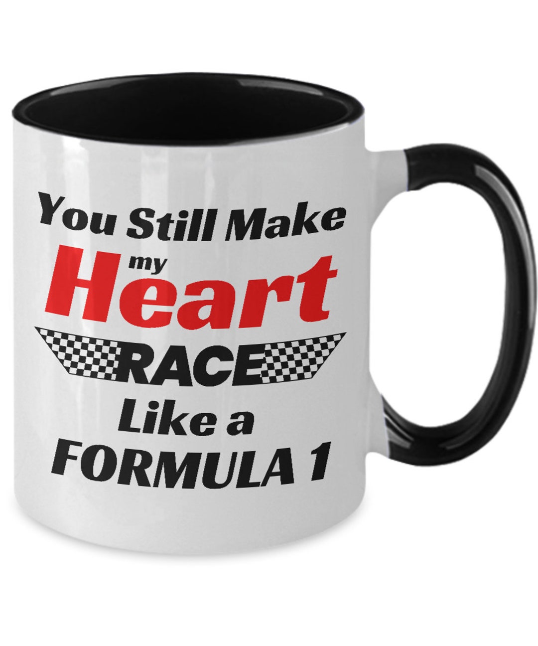 Formula 1 Racing Valentine's Day Coffee Mug, F1 Valentines Gift for ...