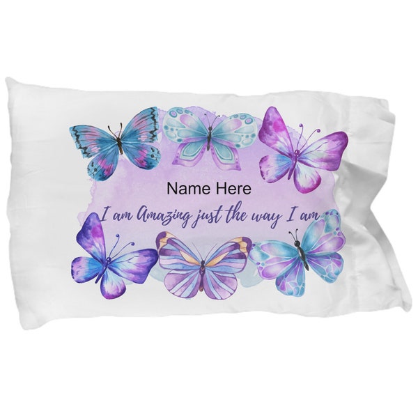 Butterfly Pillowcase - Etsy