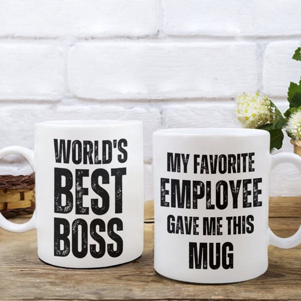 My Favorite Employee Gave Me This Mug - Etsy