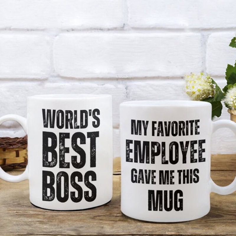 Worlds Best Boss Mug - Etsy