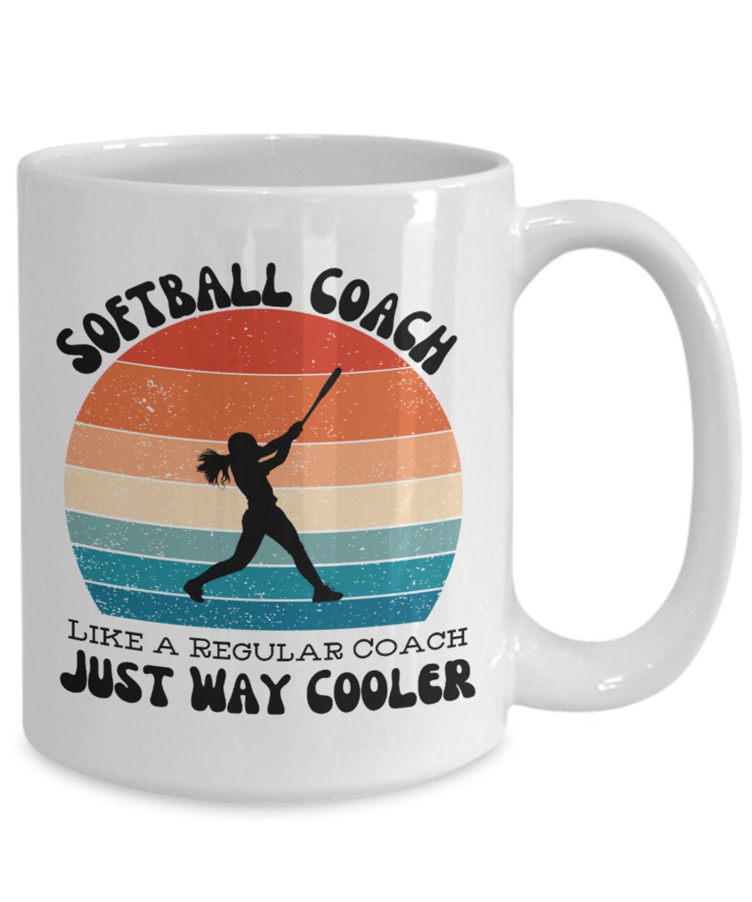Softball Coach Mug, Softball Coach Gift, Gift for Girls' Softball Coach ...