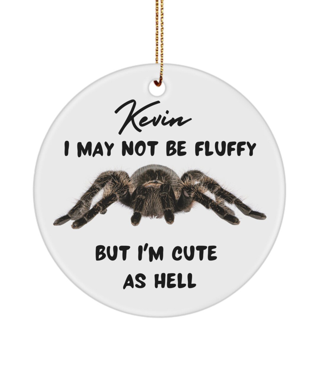 Tarantula Ornament Personalized, Tarantula Ornament, Spider Gifts ...