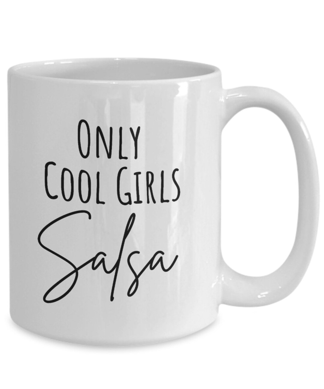 Salsa Coffee Mug - Salsa Dancing Gifts - Gift for Salsa Dancer - Dance ...