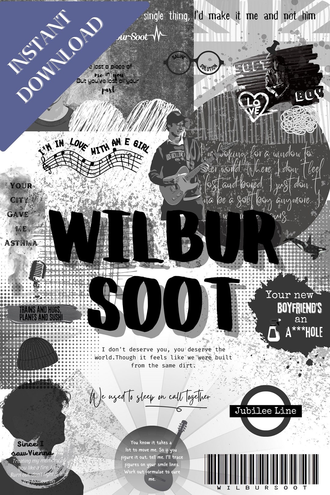 Wilbur Soot Poster Wilbur Soot Digital Print Wilbur Soot - Etsy