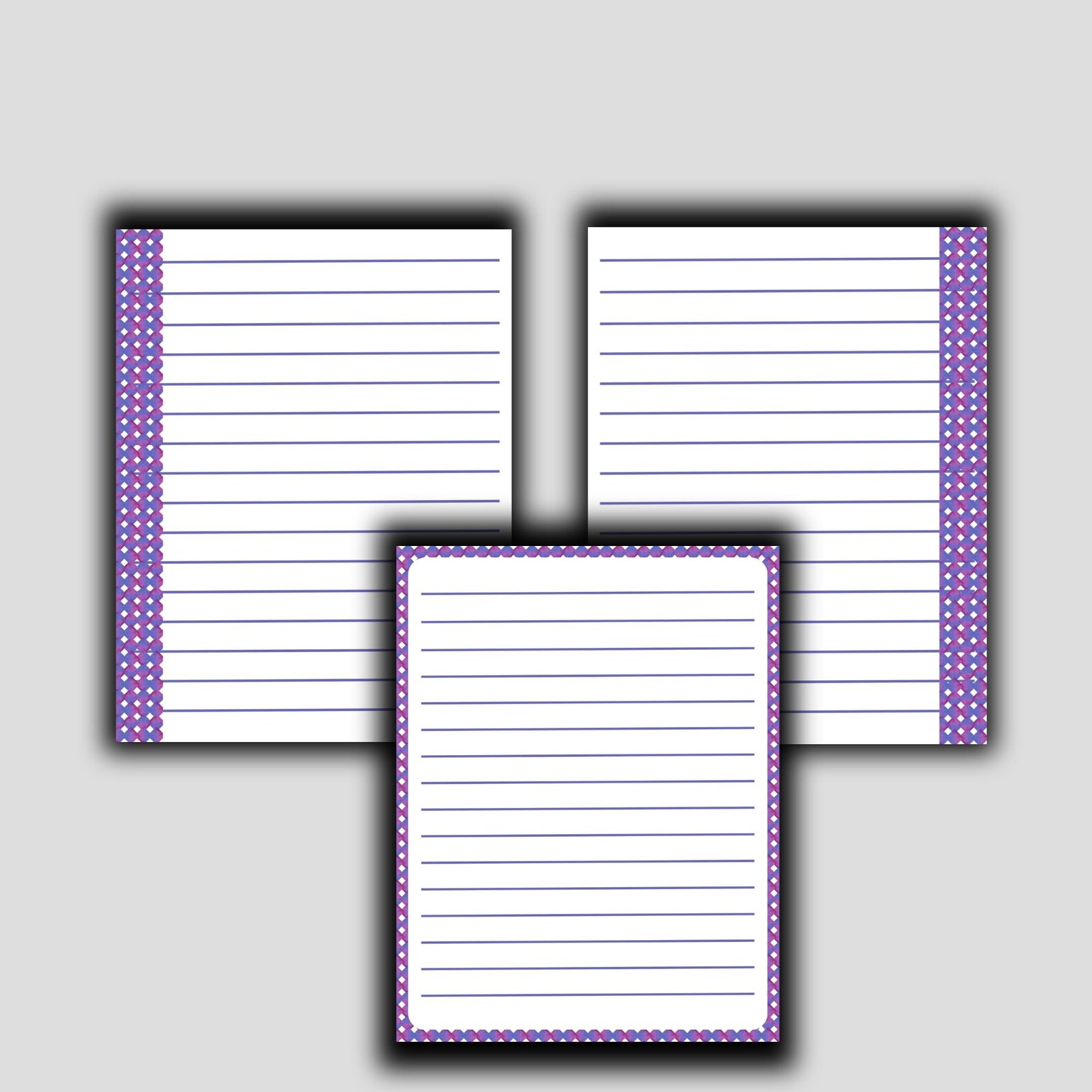 Note-taking Templates Printable Paper Note-taking Journal Blank Lined ...