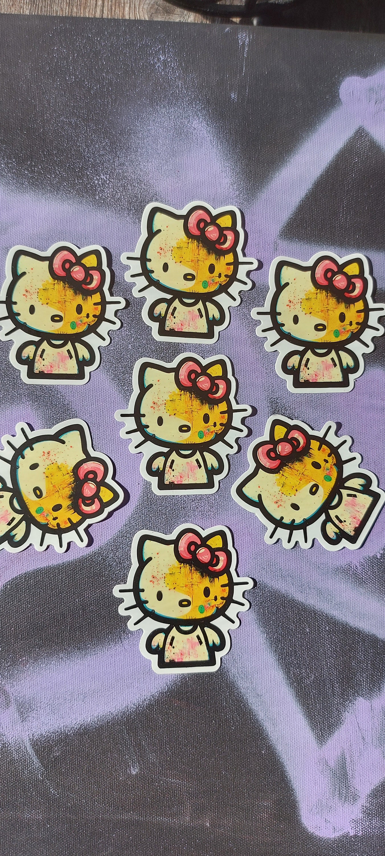 Angel Hello Kitty Pop Art - Etsy