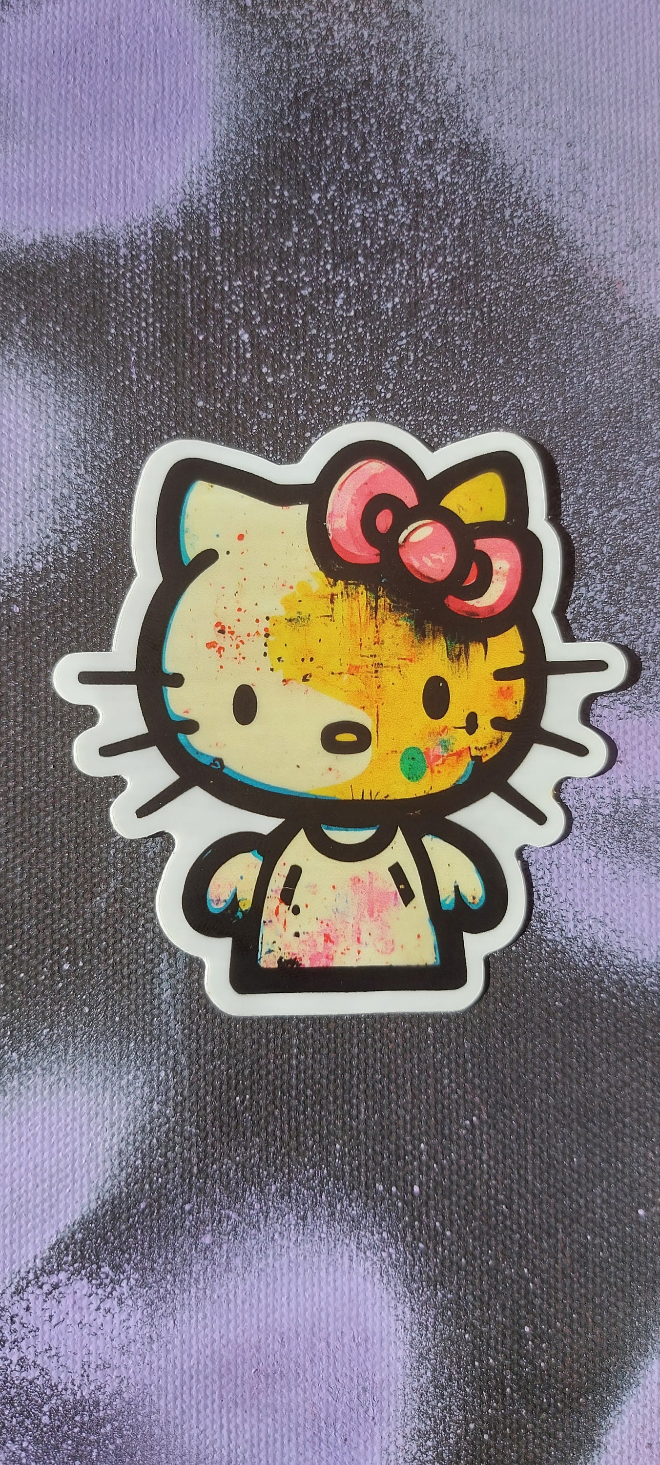Angel Hello Kitty Pop Art - Etsy