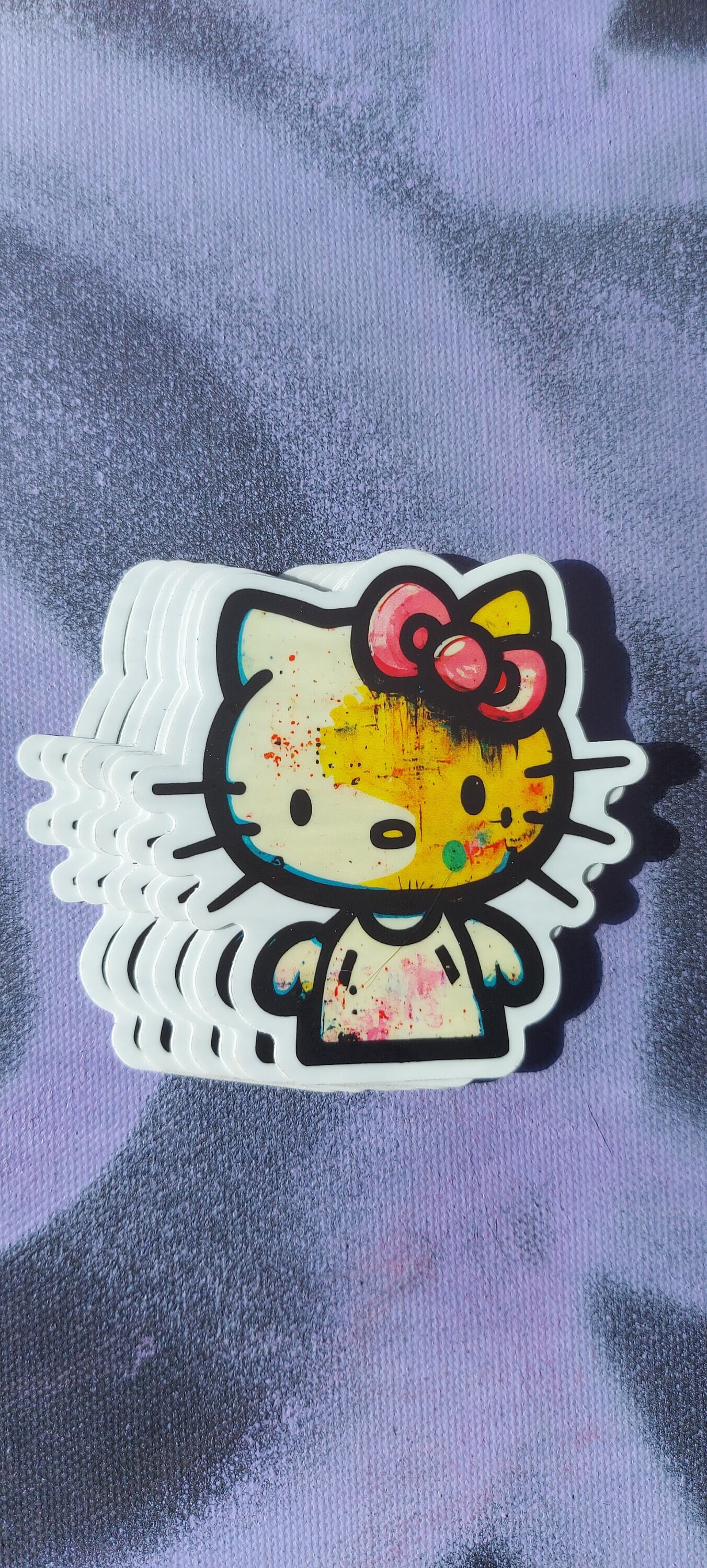 Angel Hello Kitty Pop Art - Etsy
