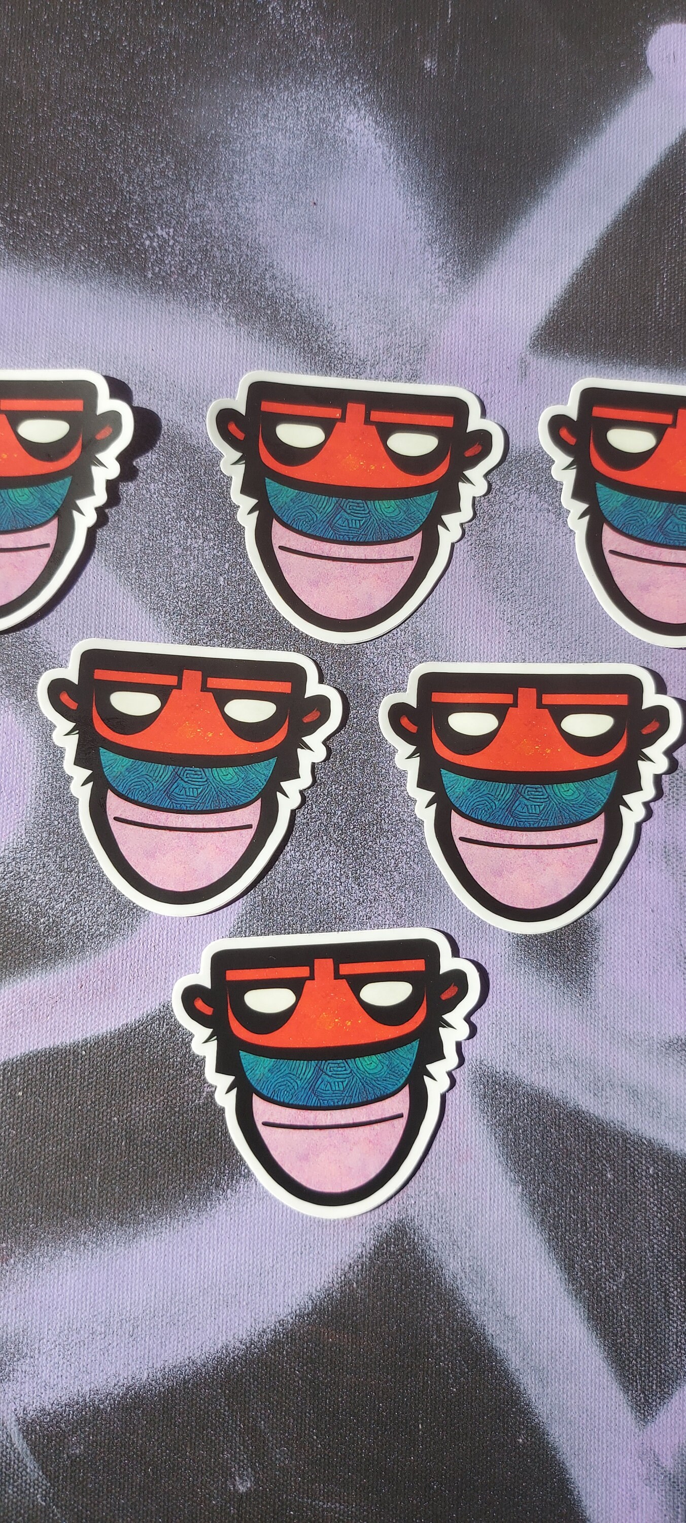 Gorillaz Head - Etsy