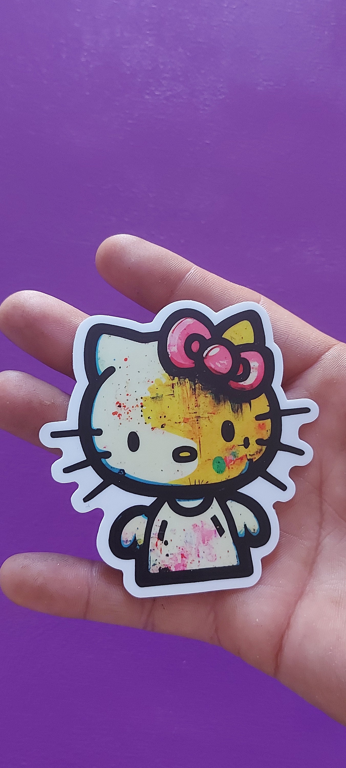 Angel Hello Kitty Pop Art - Etsy