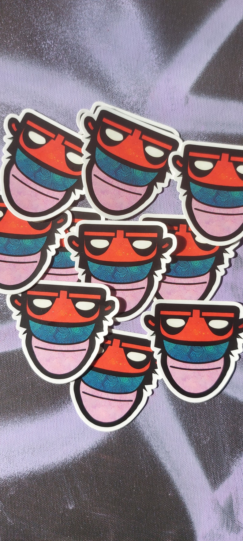 Gorillaz Head - Etsy