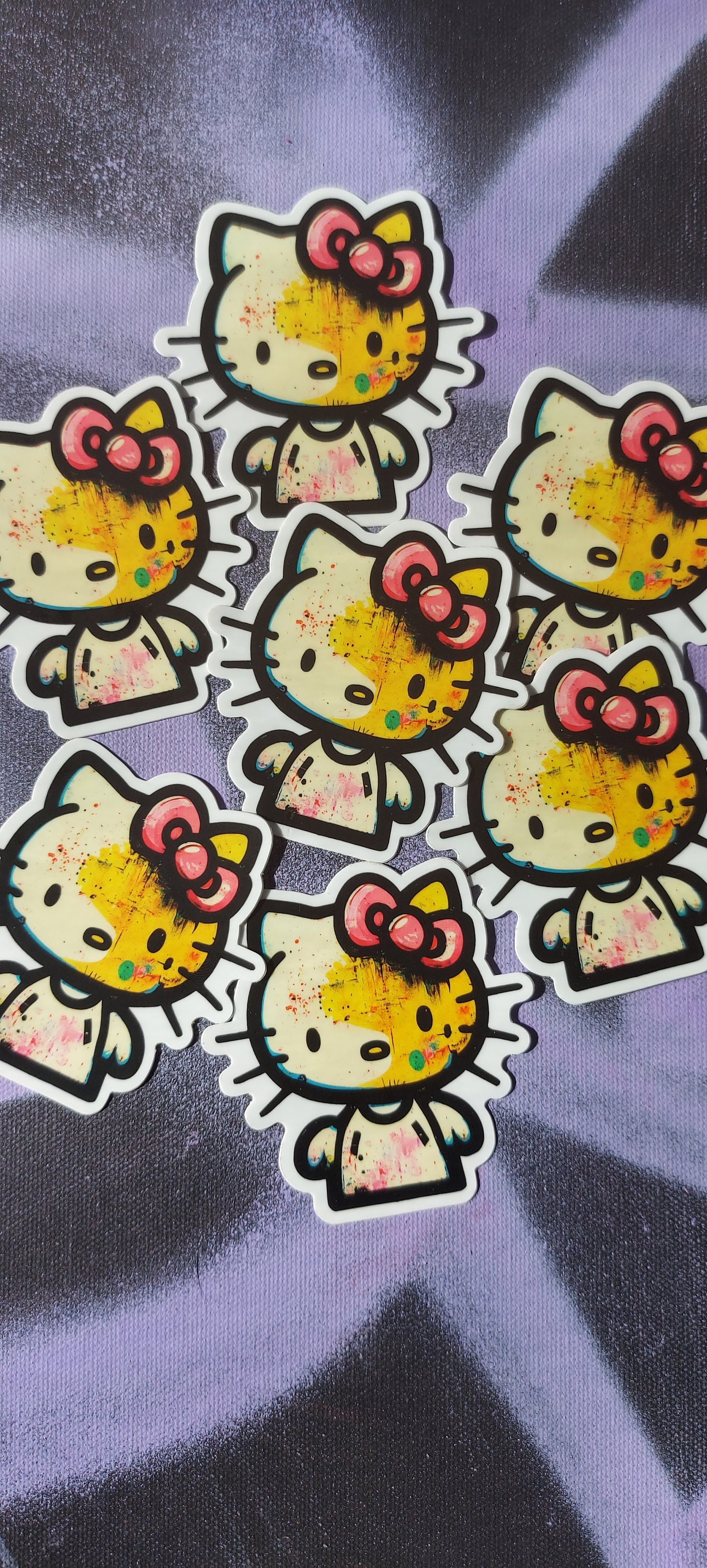 Angel Hello Kitty Pop Art - Etsy