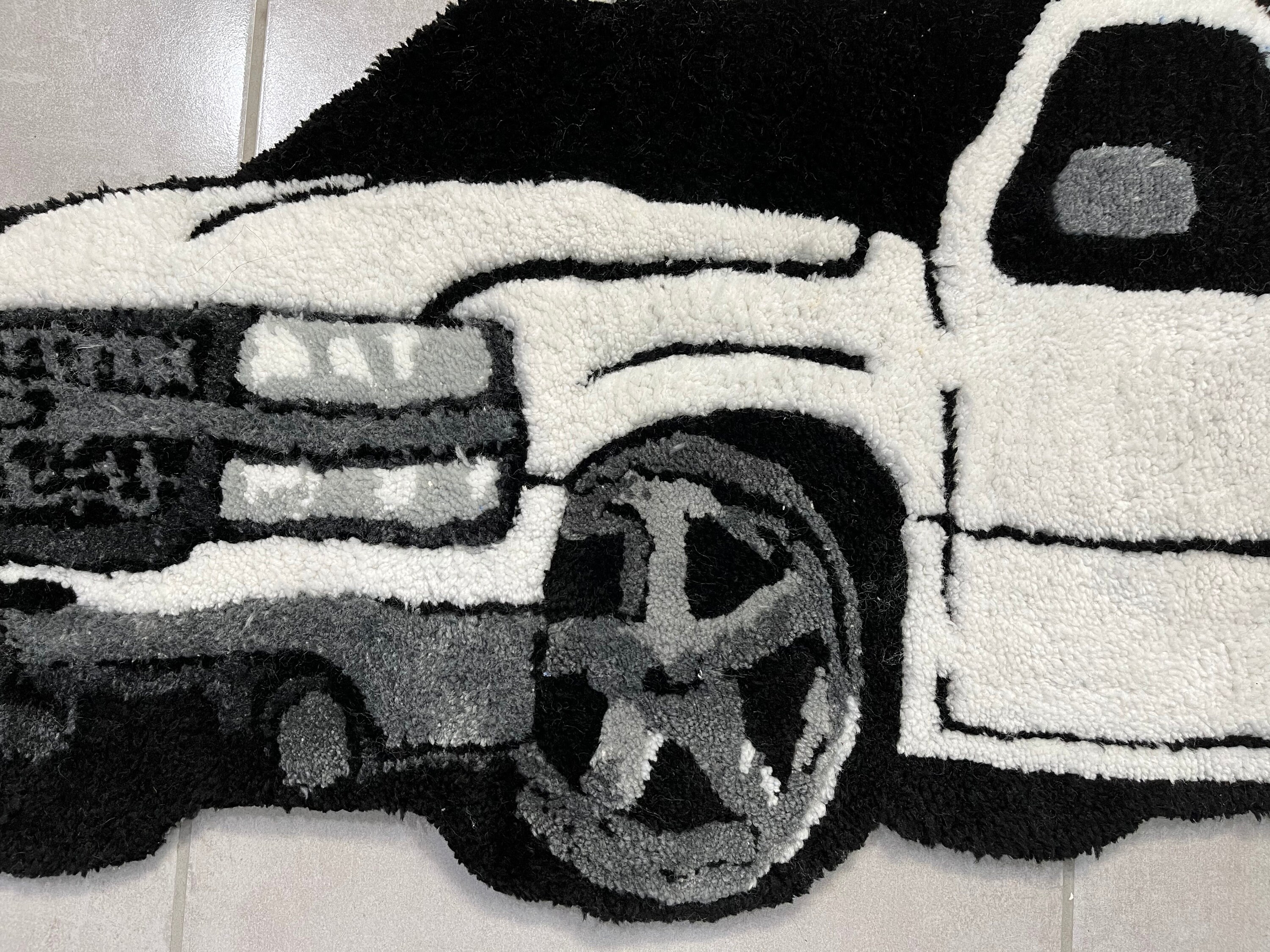 Chevy Silverado Tufted Rug - Etsy