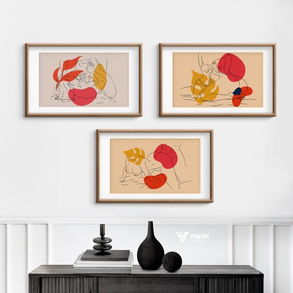 Sexy Lesbian Making Love Wall Art Etsy Singapore