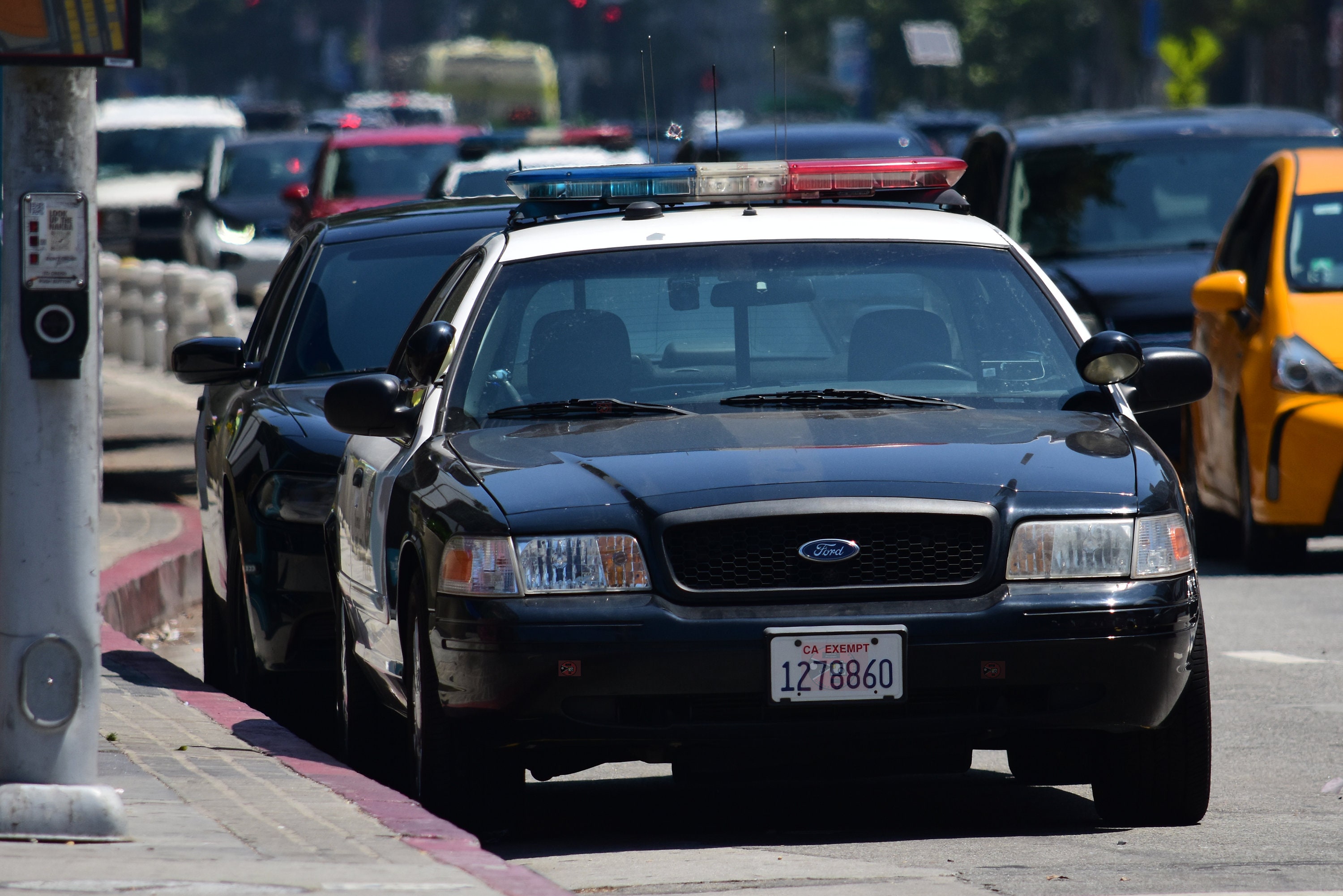 Los Angeles Police Department (LAPD) Ford Crown Victoria [digital Print ...