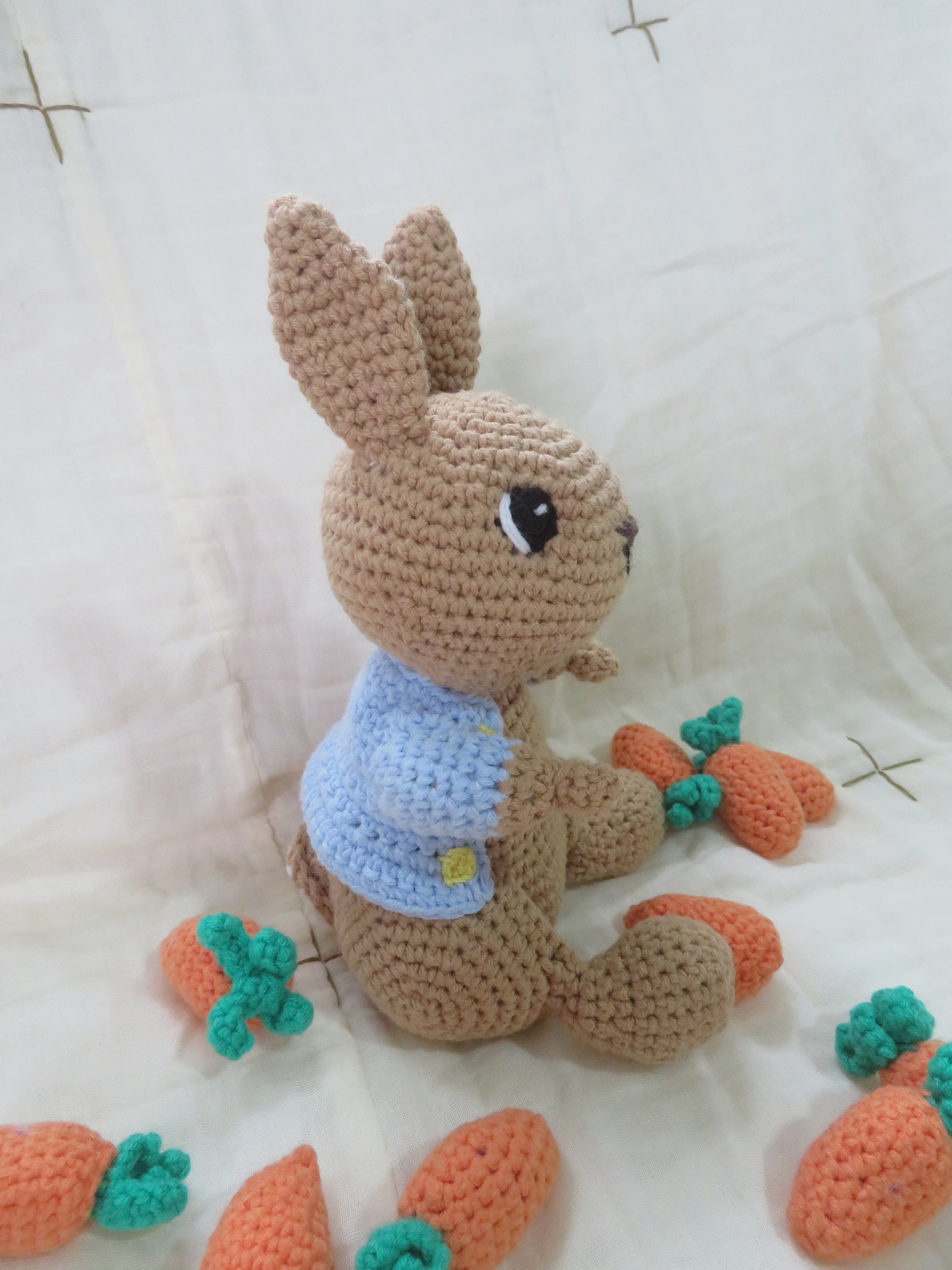 Peter Rabbit Crochet Pattern, Peter Rabbit Toy, Peter Rabbit Amigurumi ...