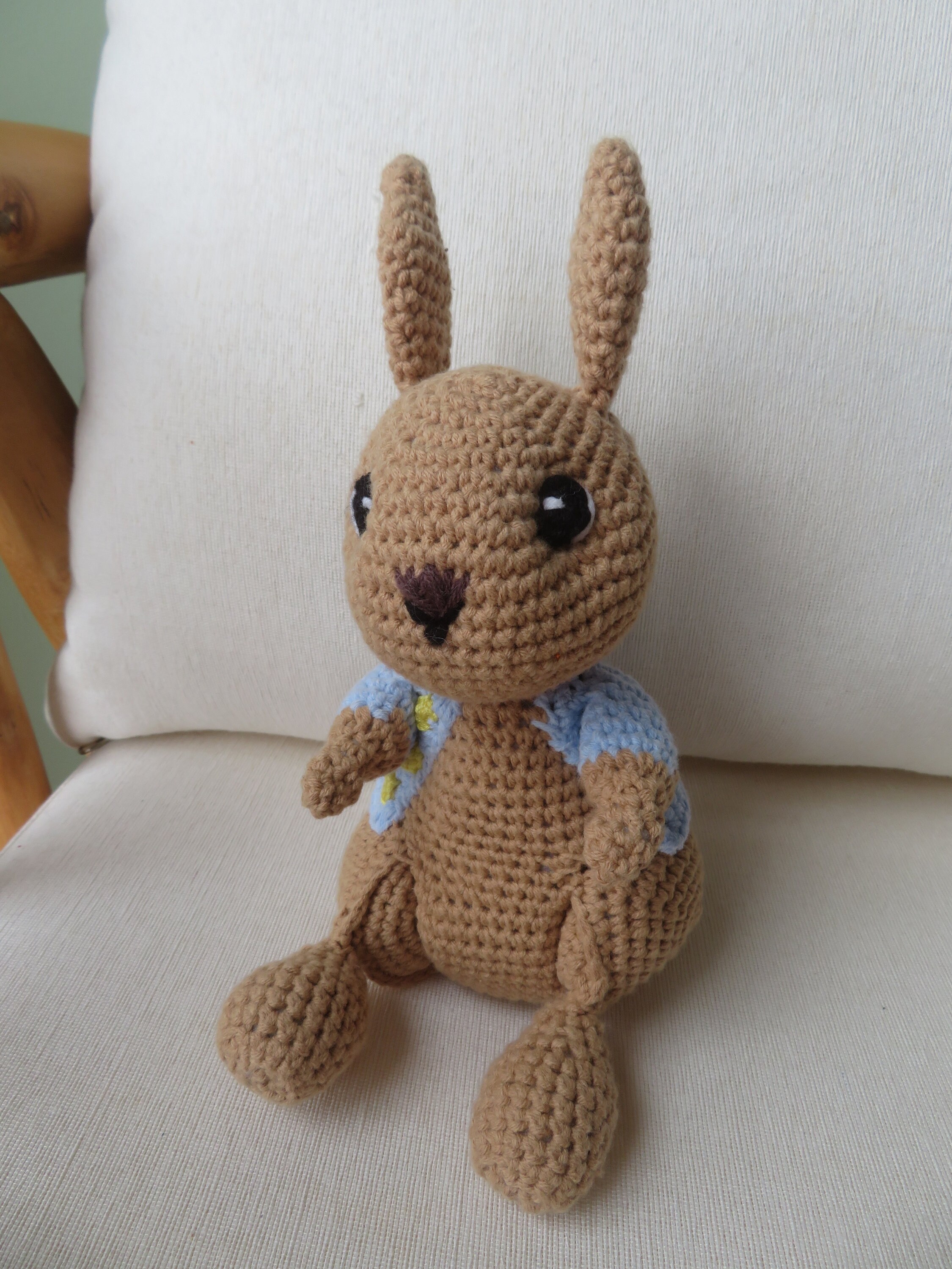 Peter Rabbit Crochet Pattern, Peter Rabbit Toy, Peter Rabbit Amigurumi ...