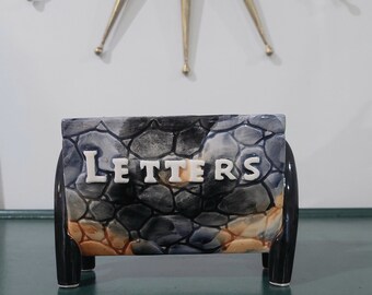Letter Holder Desk Porcelain - Etsy