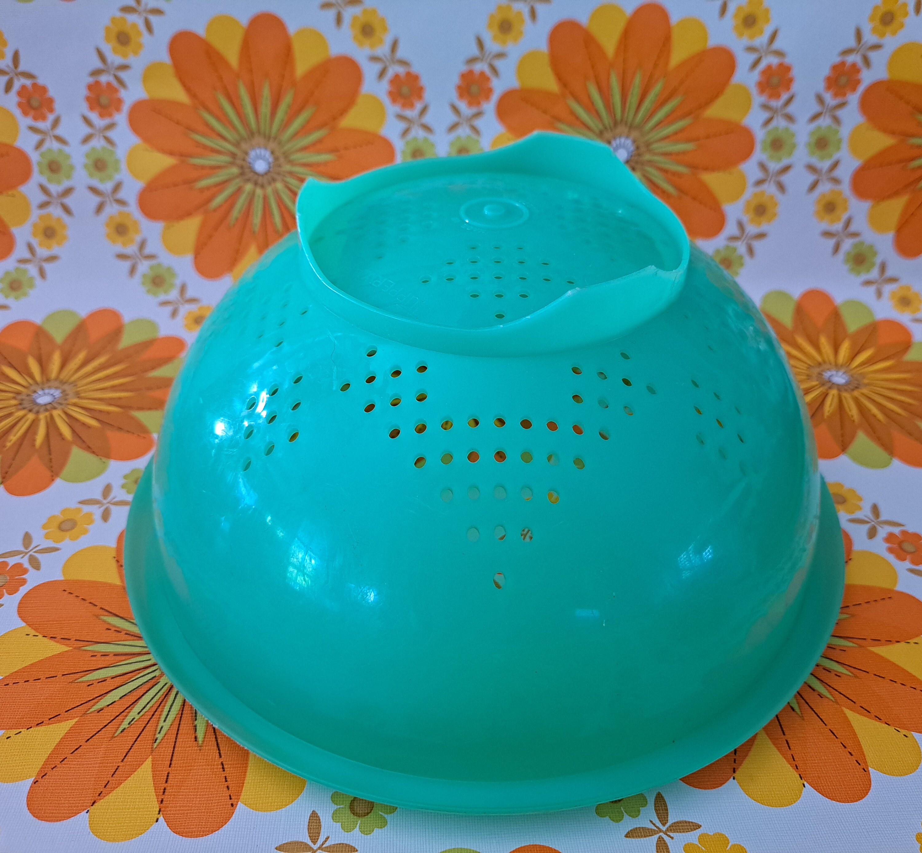 Vintage Tupperware Colander Strainer. Retro Jadite Green - Etsy