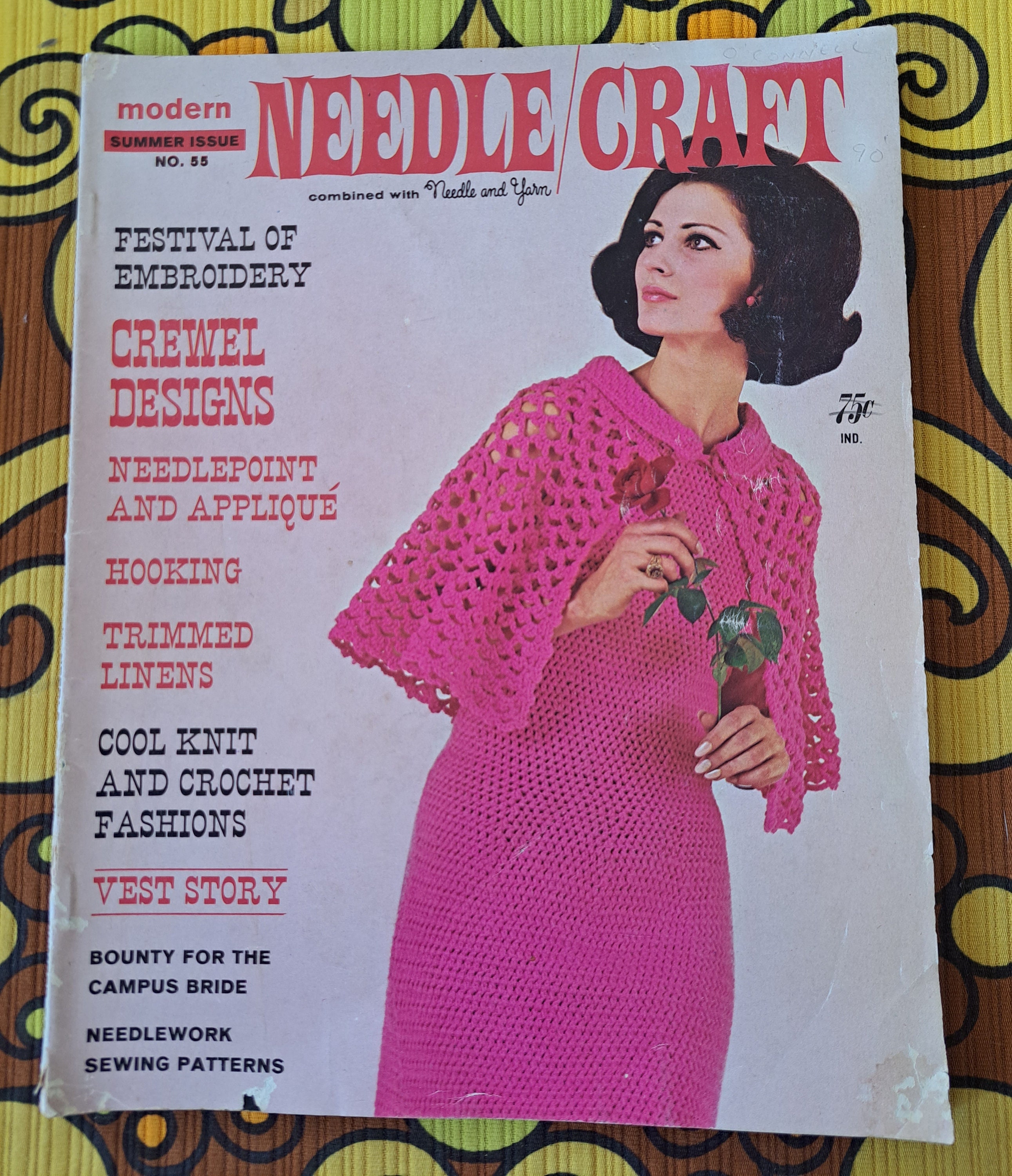 Vintage Magazines Modern Needlecraft. Fall 1968 and Summer - Etsy