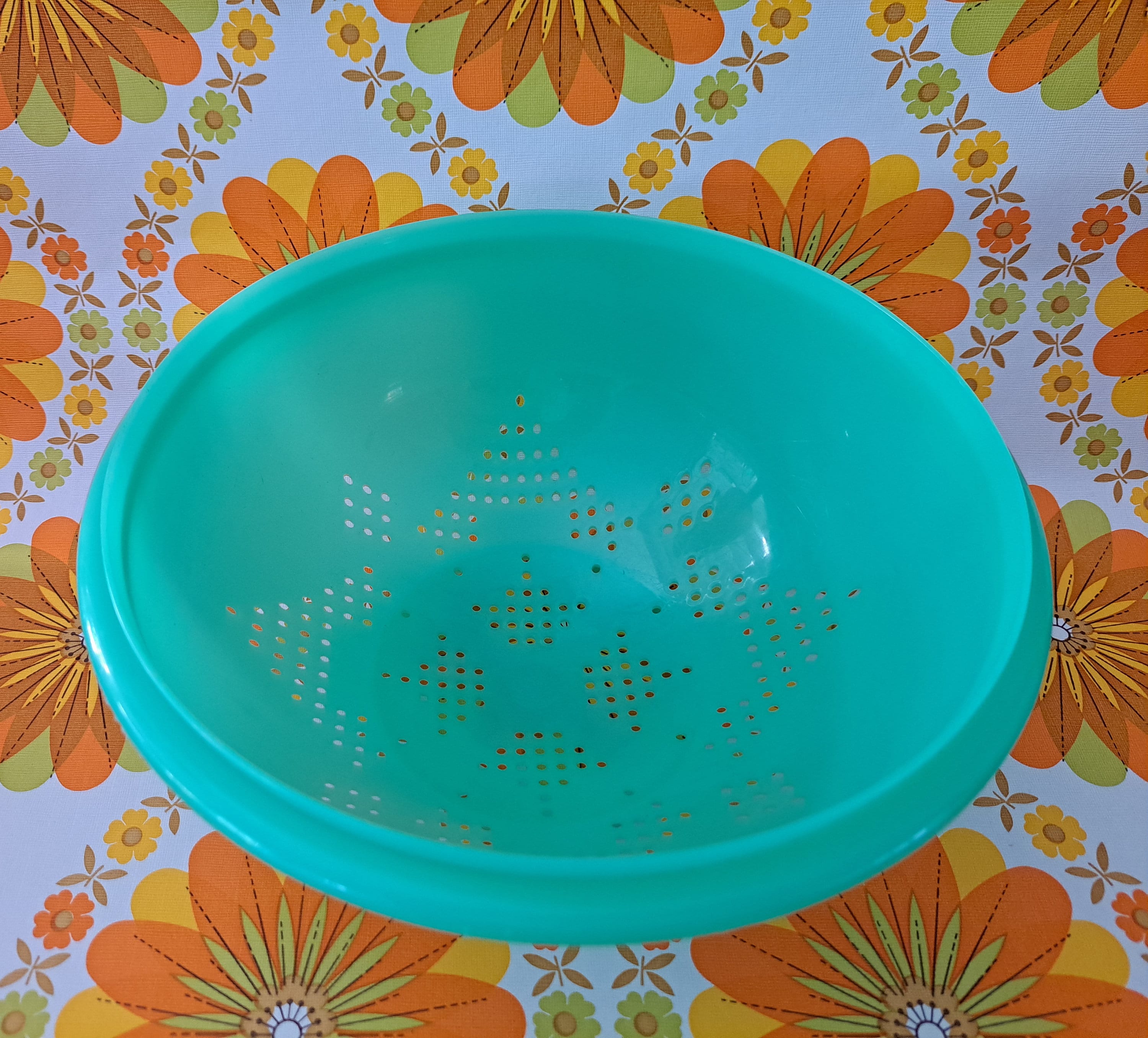 Vintage Tupperware Colander Strainer. Retro Jadite Green - Etsy