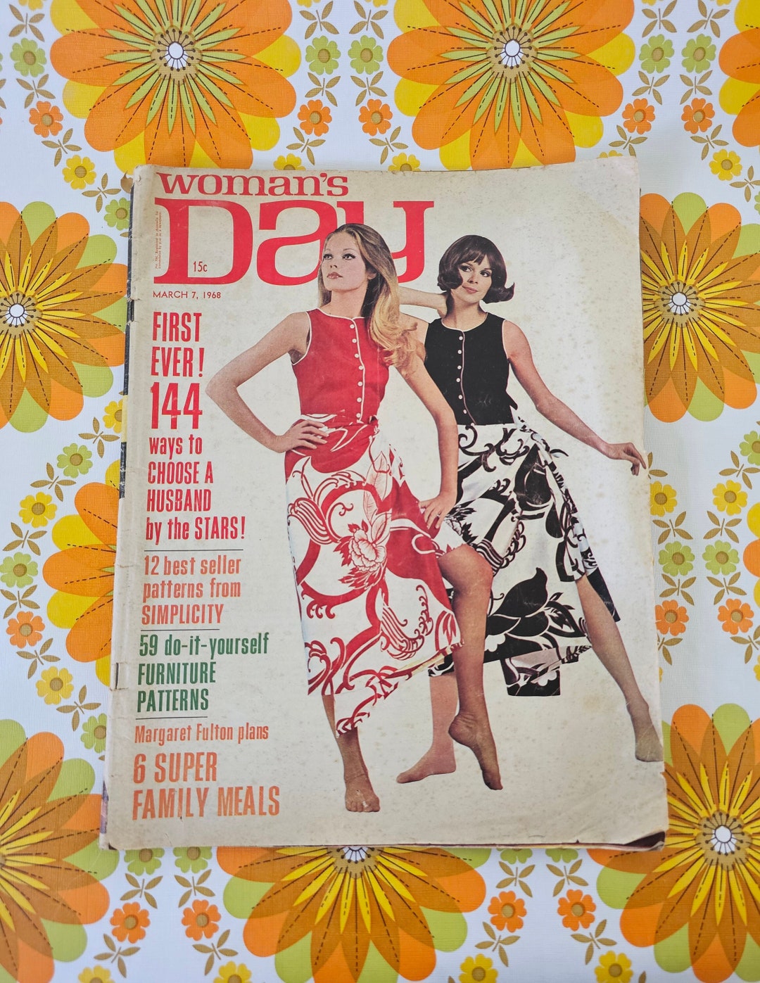 Vintage Australian Woman's Day Magazine March 1968. Original Magazine ...