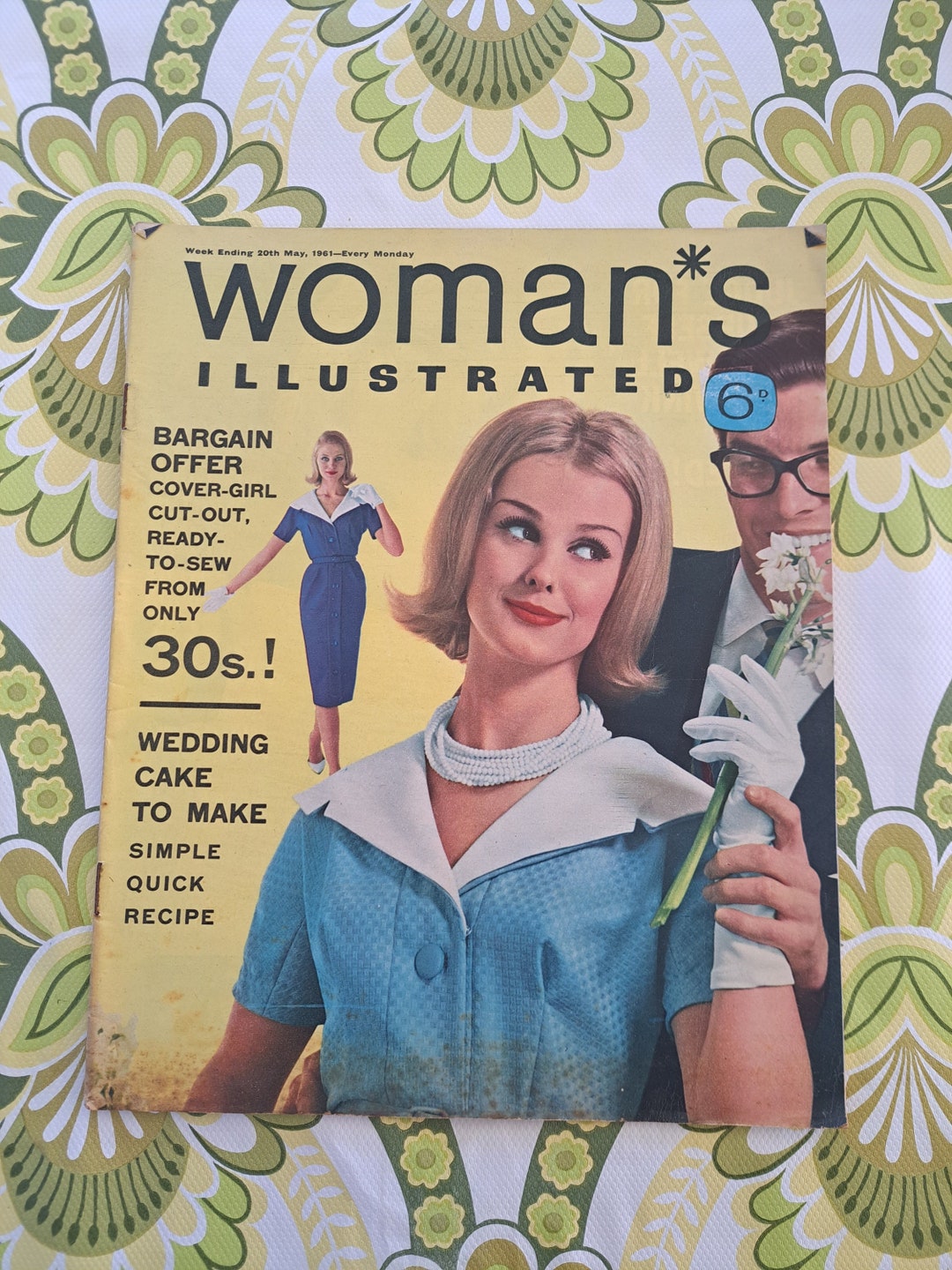1960s Original Vintage Magazine, Woman's Illustrated, May 1961 Magazine ...