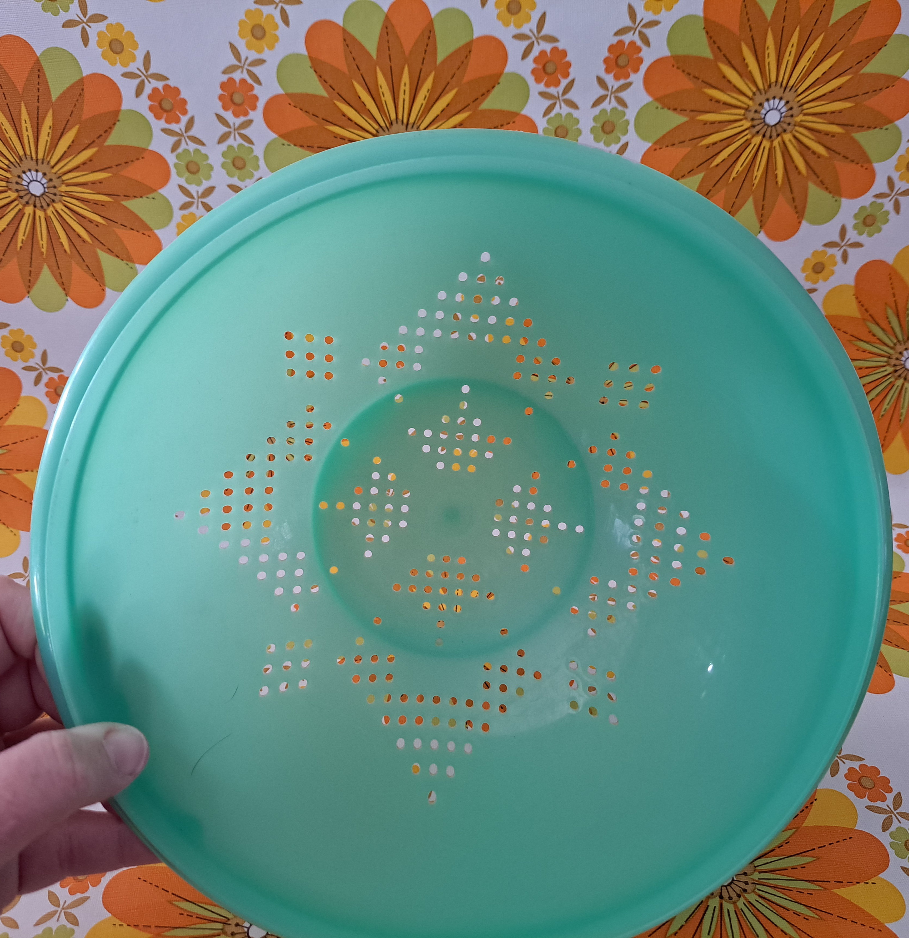Vintage Tupperware Colander Strainer. Retro Jadite Green - Etsy