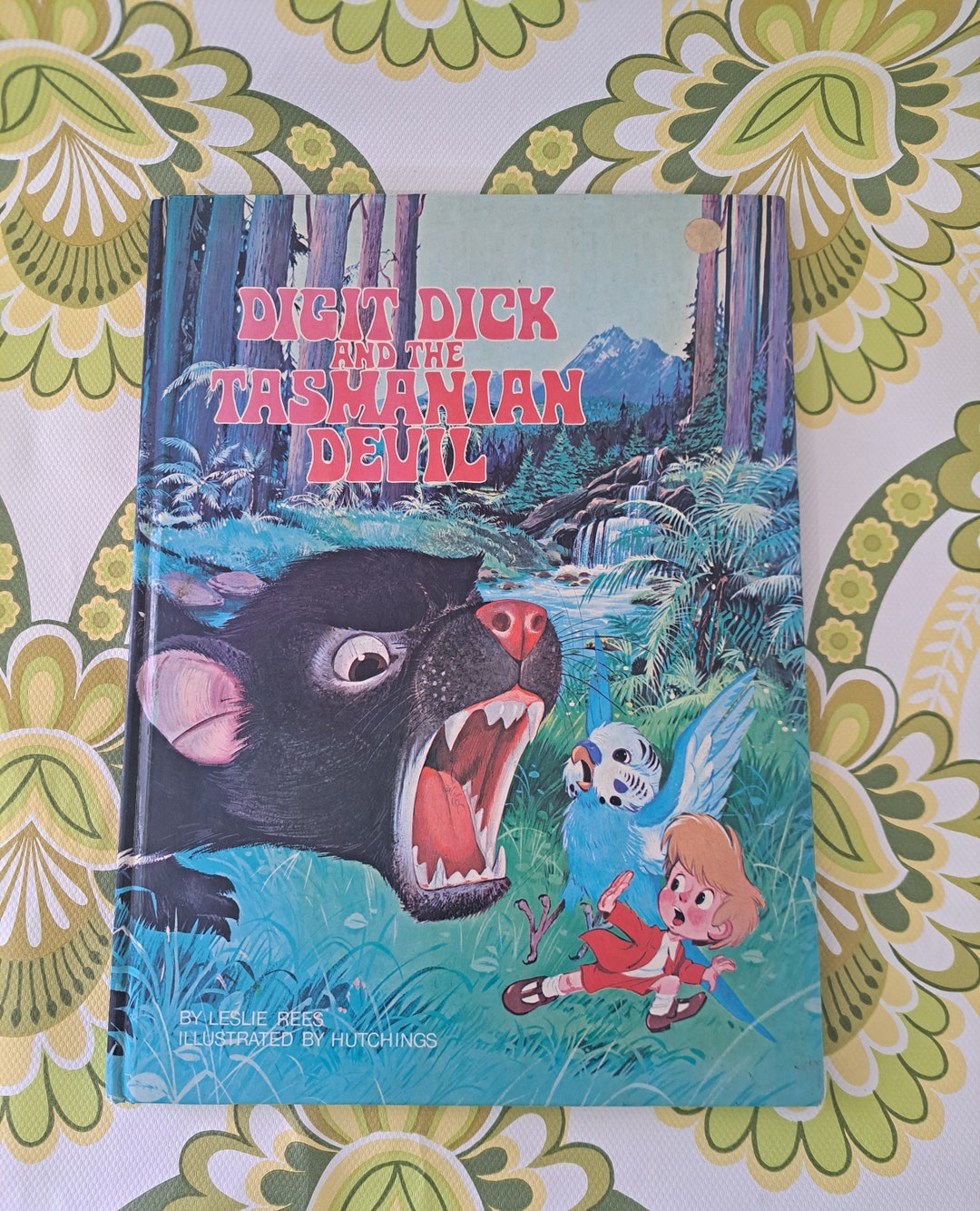 1978 Children's Book, Digit Dick & the Tasmanian Devil, Leslie Rees ...