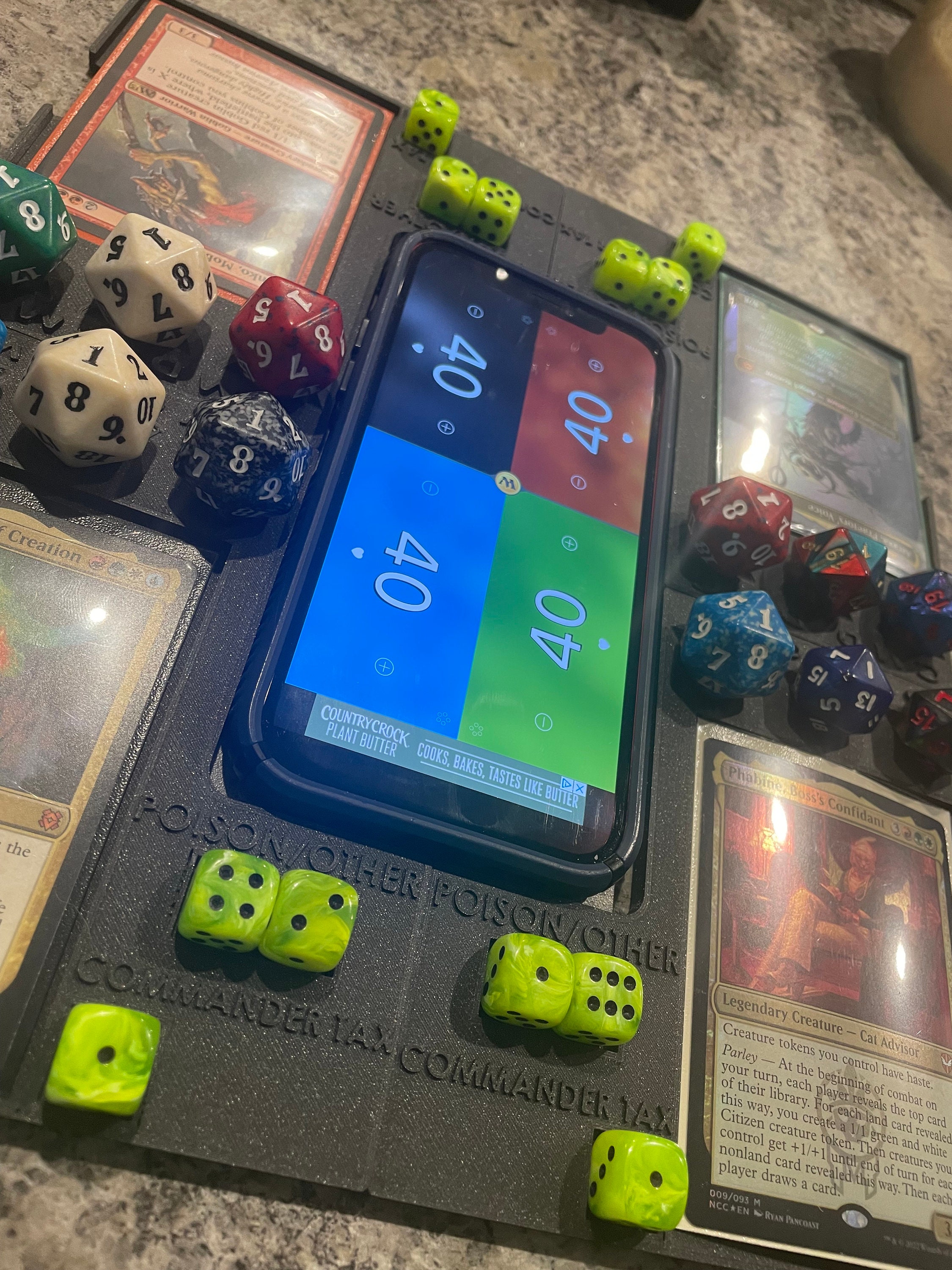 Mtg Command Zone Etsy