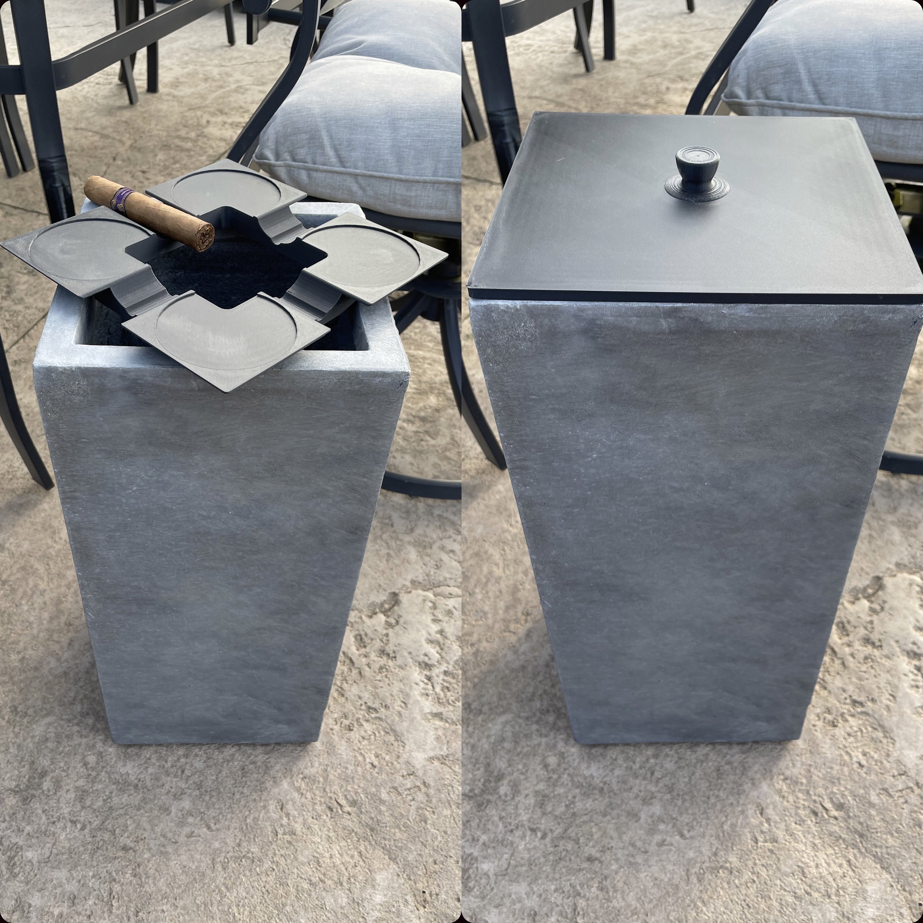 Outdoor Decorative Cigar Ashtray - Etsy