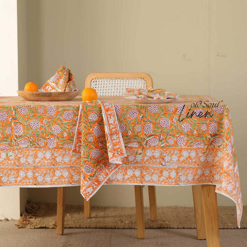 Indian Table Cloth - Etsy