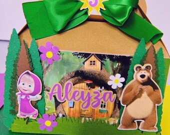 Masha and Bear Box - Etsy