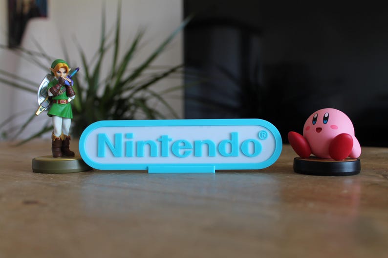 Nintendo Logo, 3D Print, Fanart, Decoration, Gaming, Accessories ...