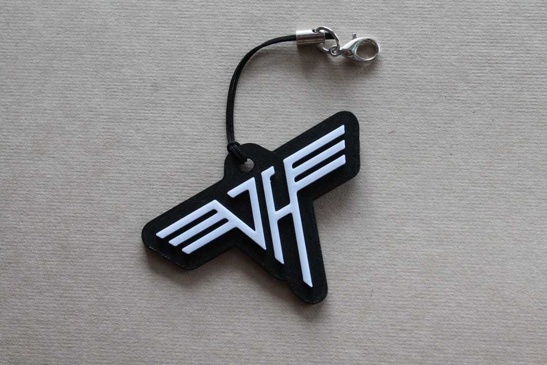 VAN HALEN Keychain | 3D Printed Keychain | Band Fan Gift - Etsy