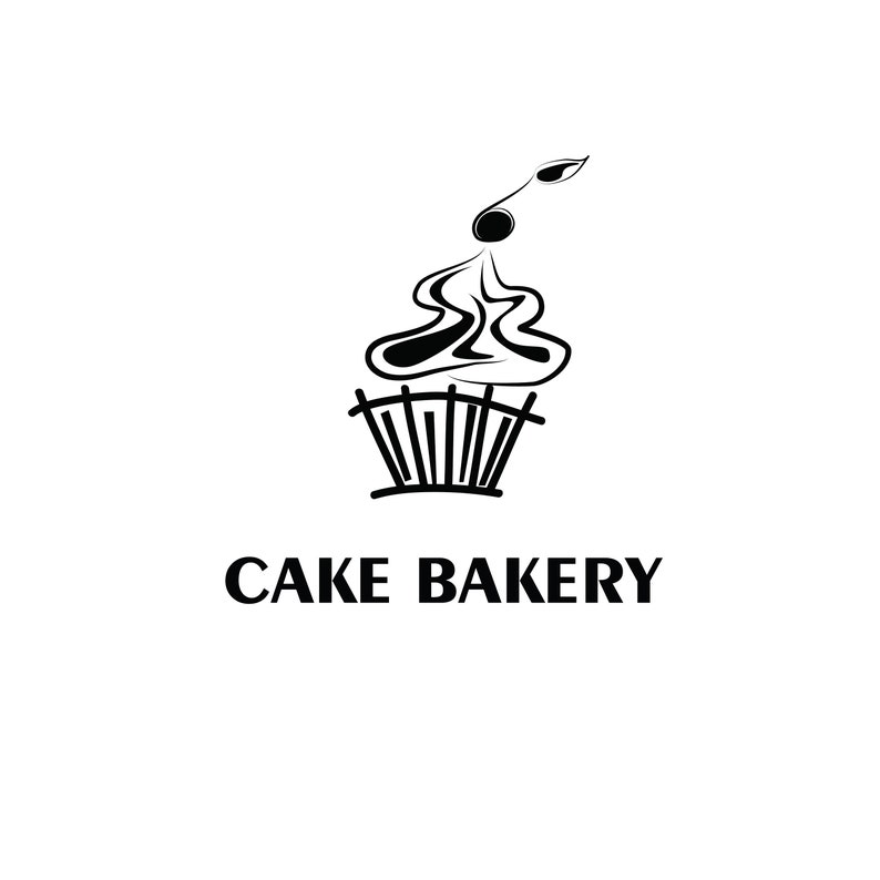 Logo, Pre Made Logo, Cake Logo, Cake Shop Logo, Bakery Logo, Logo ...