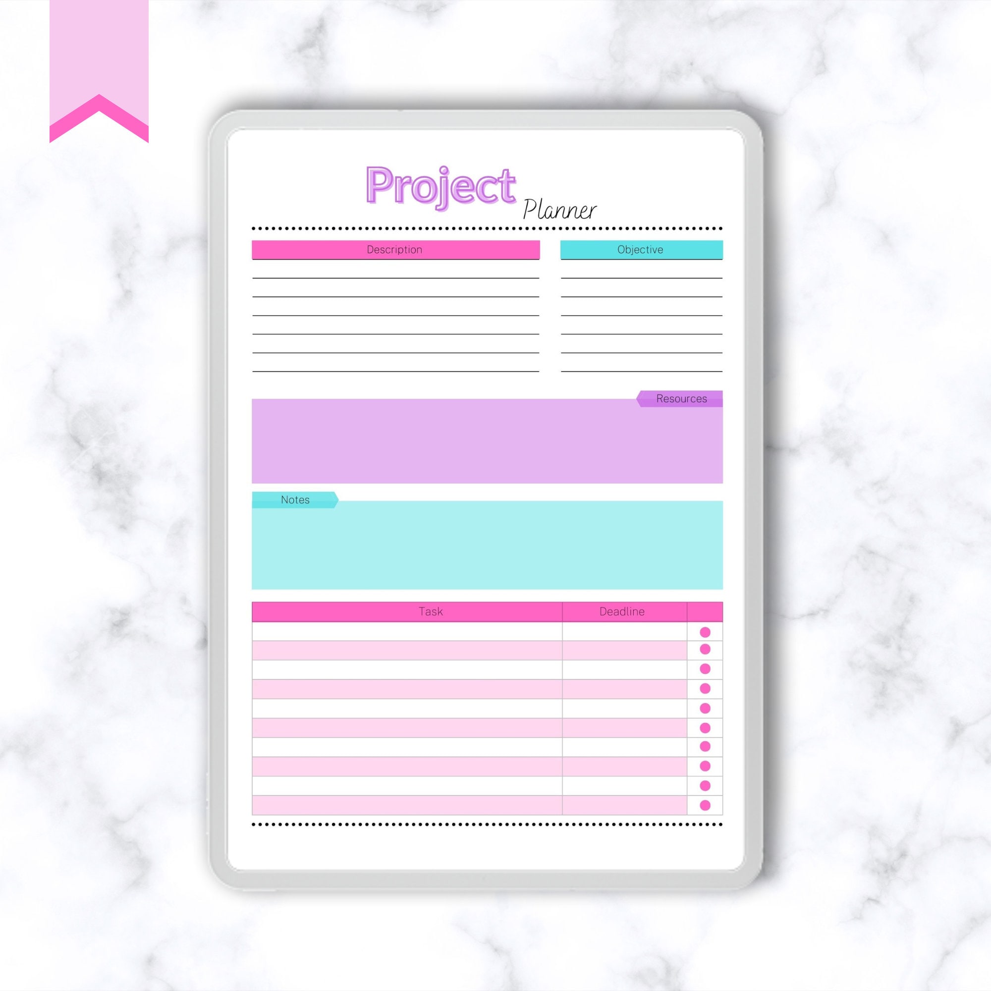 Student Study Planner / Printable Study Planner/ Academic - Etsy
