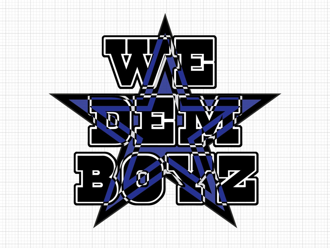We Dem Boyz Svg Cowboys Fan SVG Cowboys Svg Football Team - Etsy
