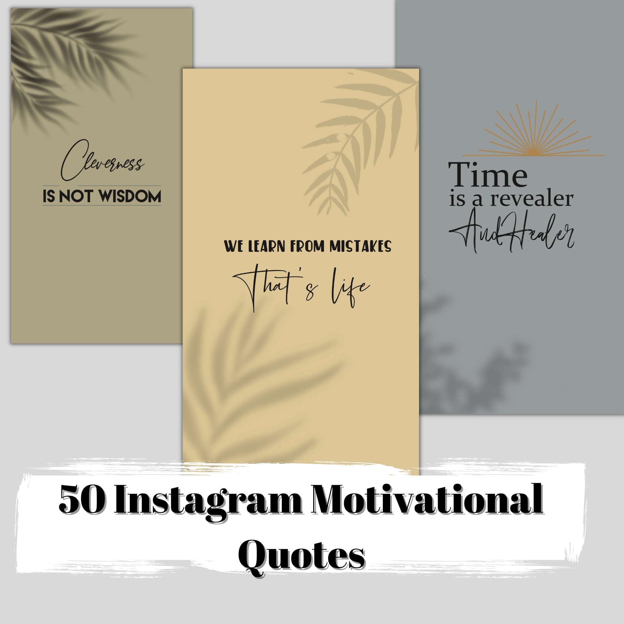 Instagram Motivational Quotes Templates | Inspirational | Small ...