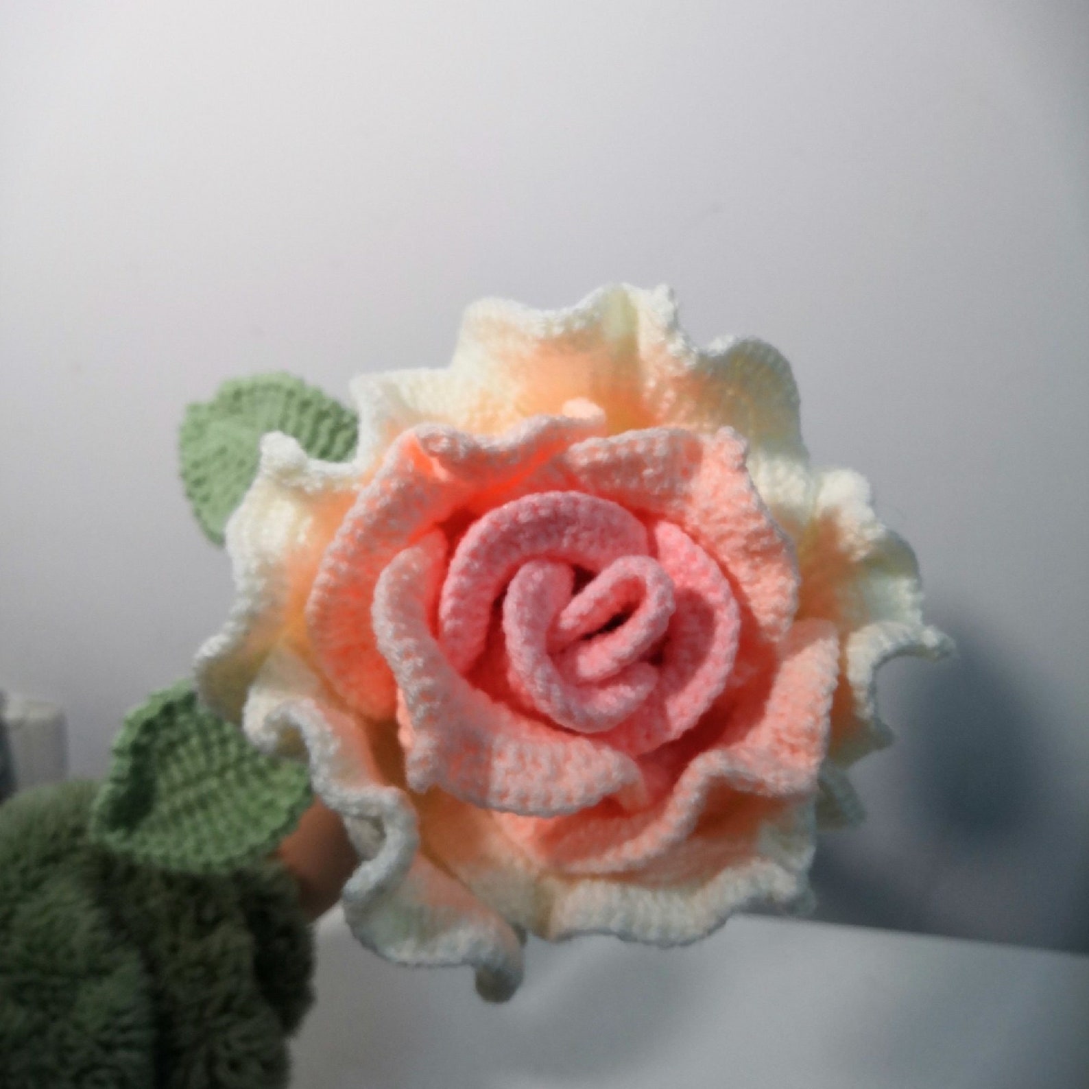 Crochet Roses Thai Roses Large Roses Knitted Roses - Etsy