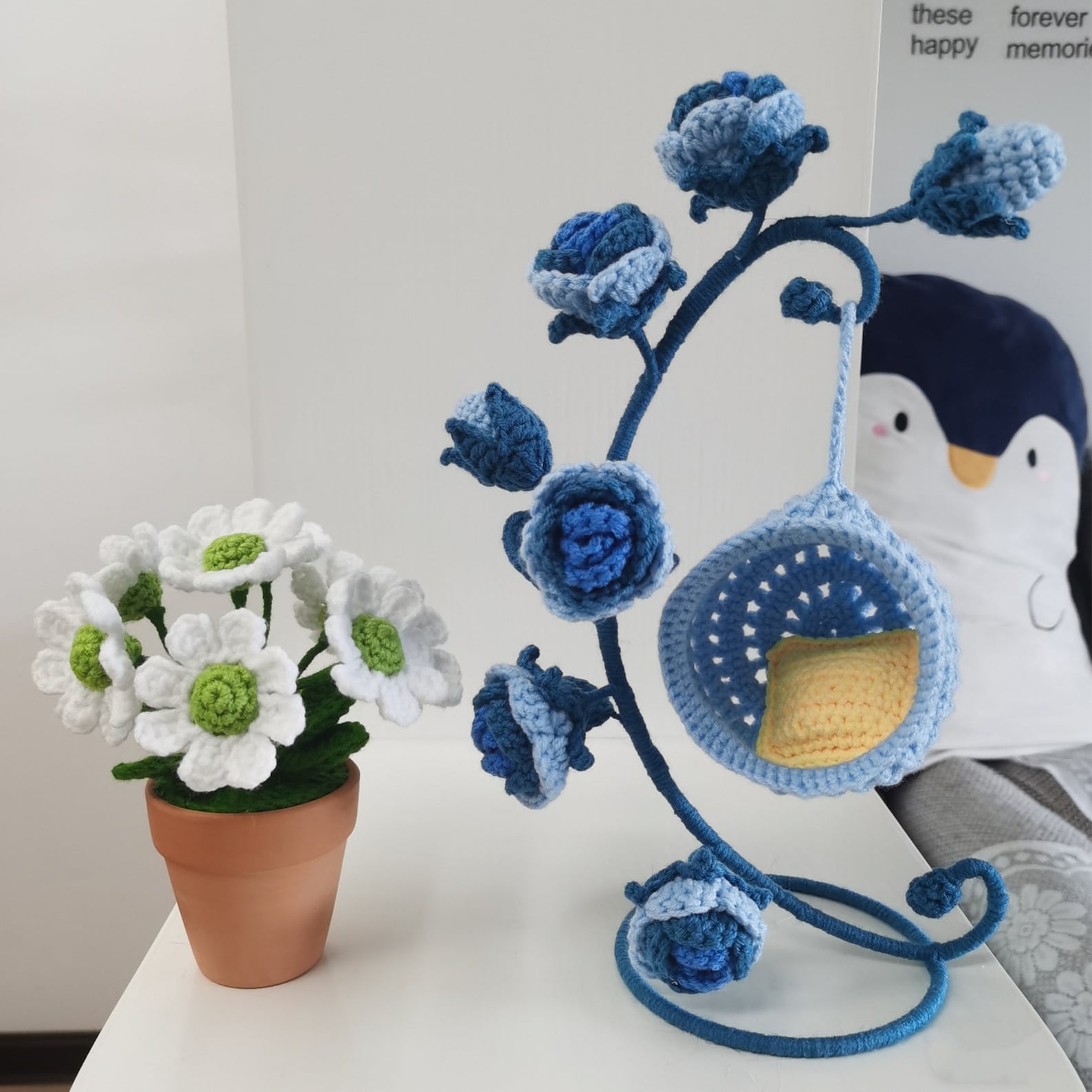 Crochet Hanging Chairs Crochet Hanging Baskets Crochet - Etsy