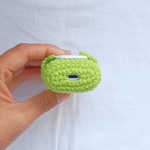 Frog Crochet Headphone Case, Crochet Animal Headphone Case, Cute ...