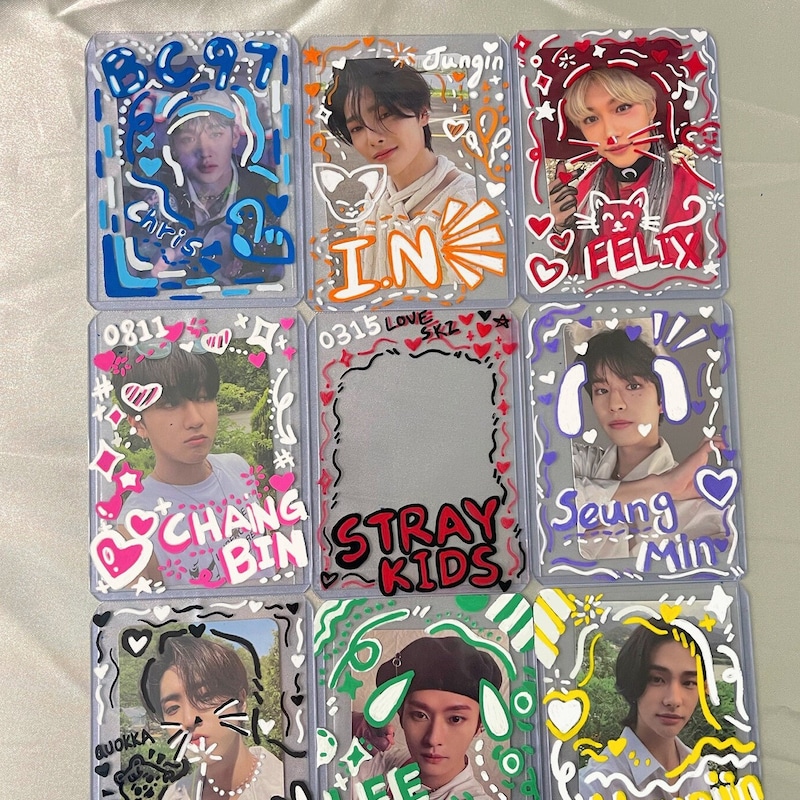 Stray Kids Photocards Hand - Etsy