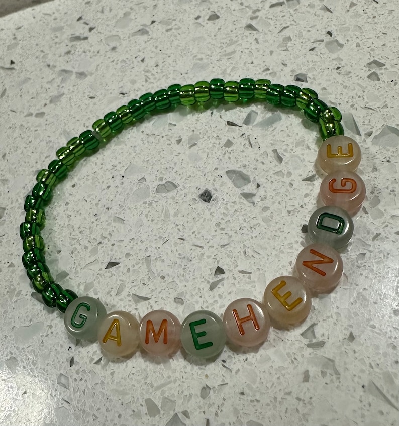 Phish Gamehendge Glow in the Dark Beaded Stretch Bracelet - Etsy