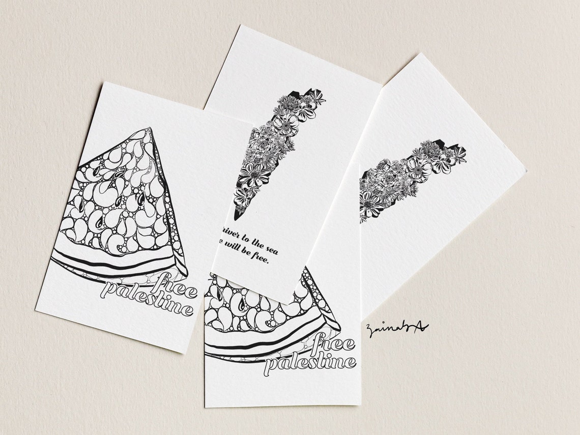 Palestine Printable Colouring Pages, 3 Pages, Pretty Colouring Pages ...