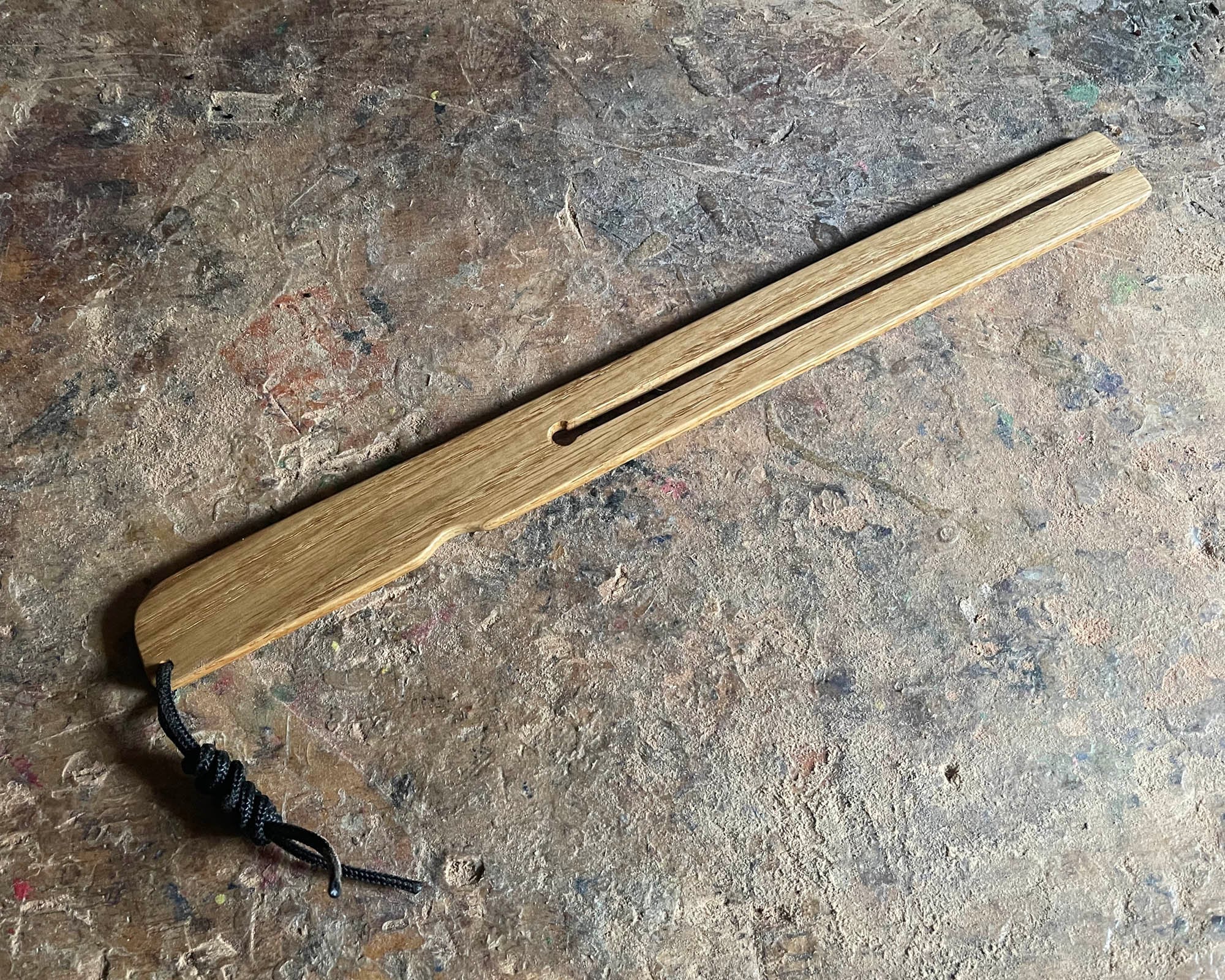 Oak Tawse Spanking Paddle / Stinger - Etsy