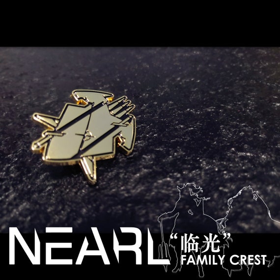 Arknights Collar Pin Nearl Family Crest Collar Pin High - Etsy