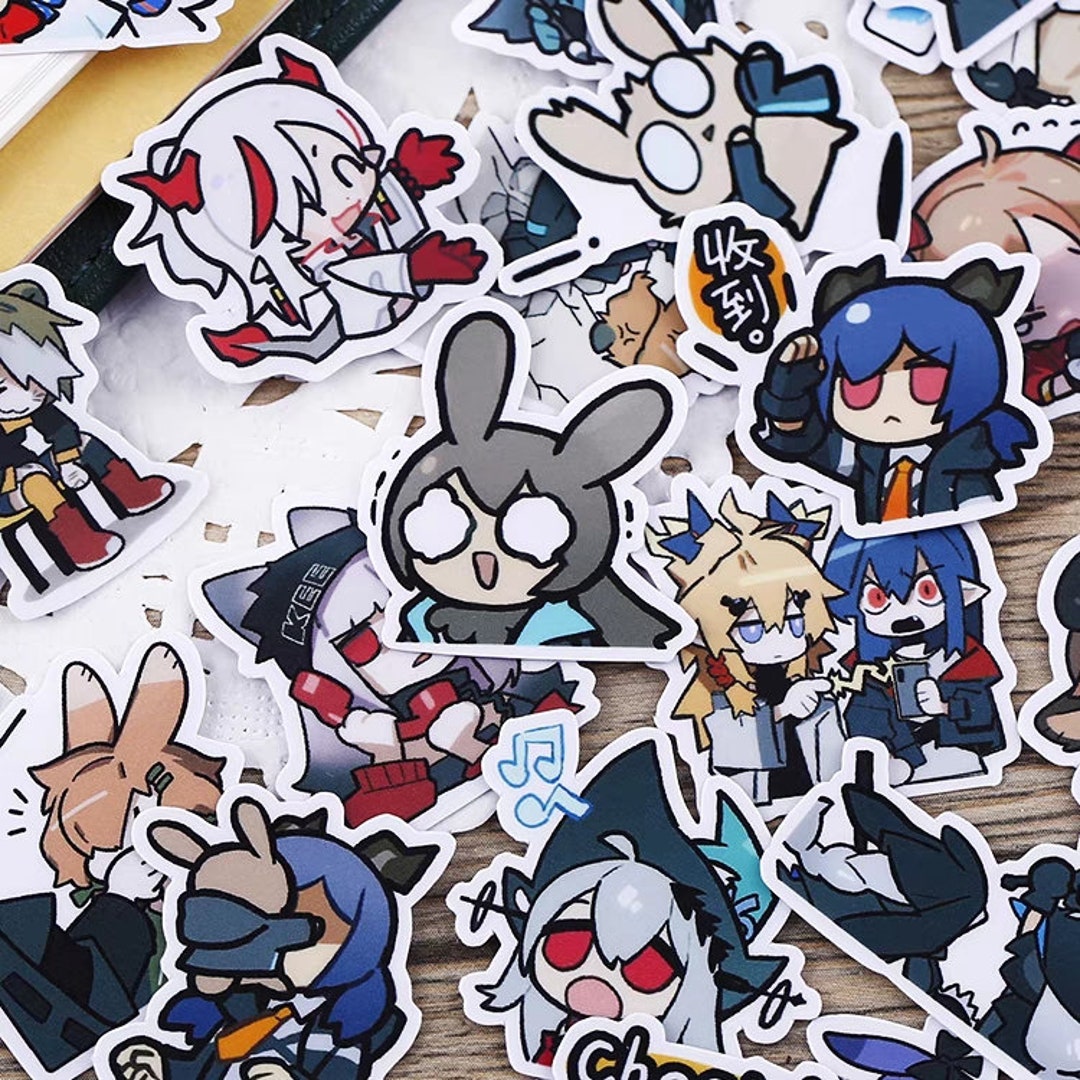 Arknights Operator Meme DIY Decorative Label Ch'en,ceobe,dusk ...