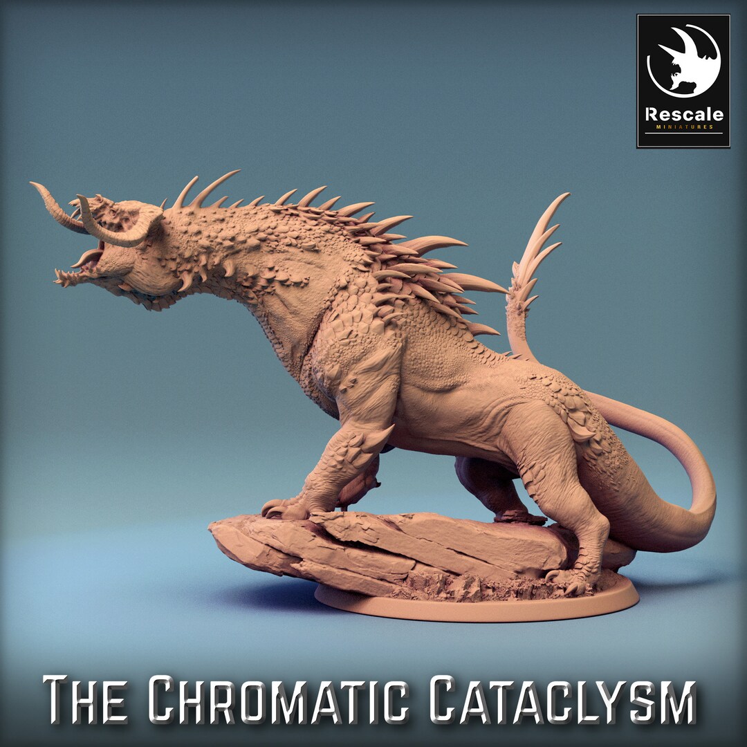 Rescale Miniature ancient Lord of the Print the Chromatic Cataclysm ...