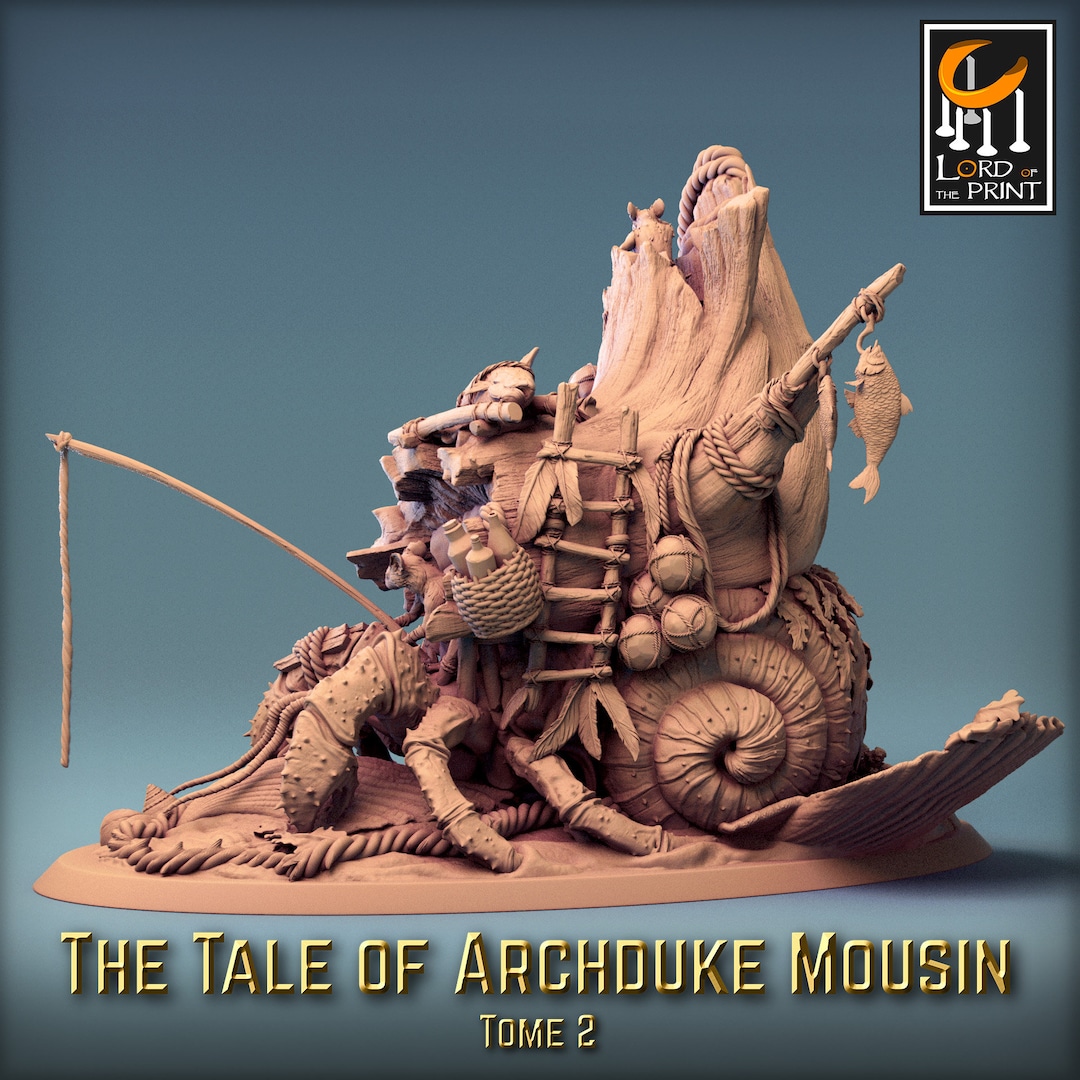Lord of the Print Tale of Archduke Mousin Volume 2 Resin - Etsy